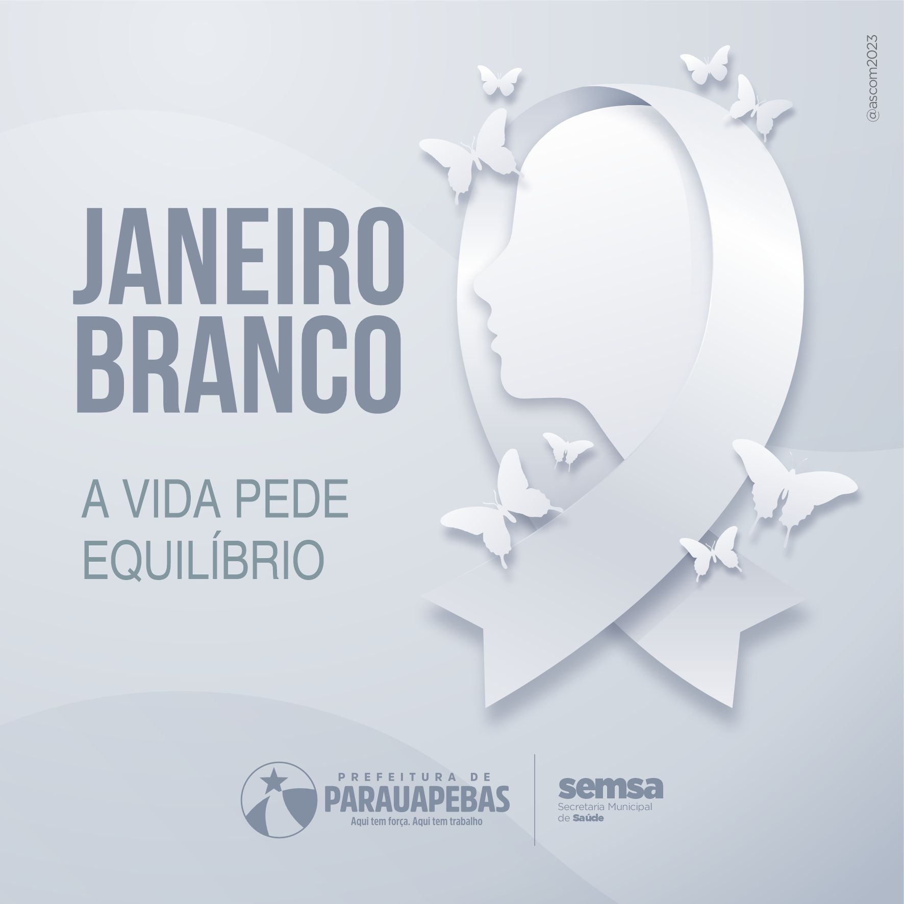 Janeiro Branco 2023 traz como tema “A vida pede equilíbrio ...